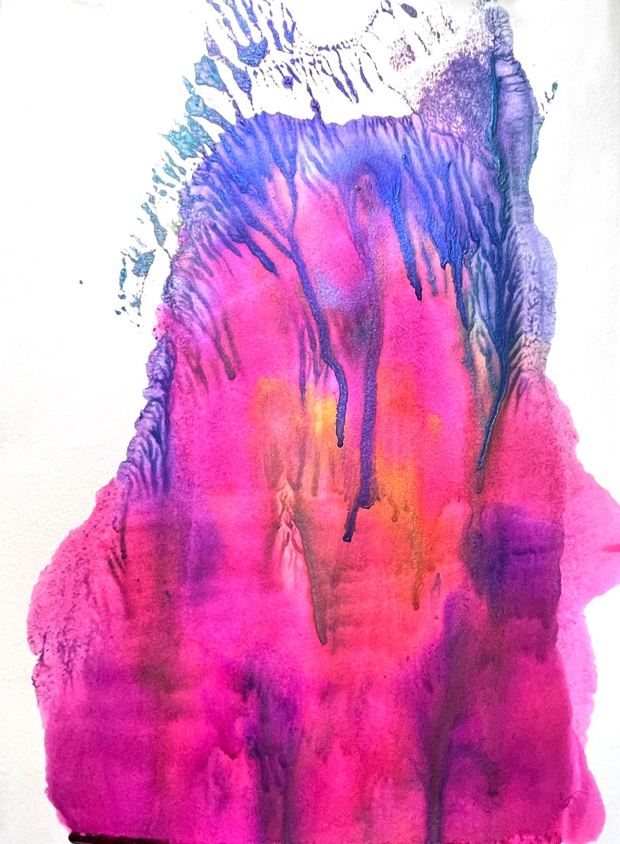 Abstract in Purple: a series by Phoebe Collins – miniskirt magazine